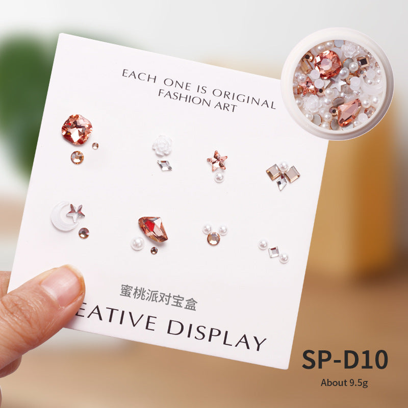 Rhinestone - Mix Shapes - D10 – Madz Nail & Beauty