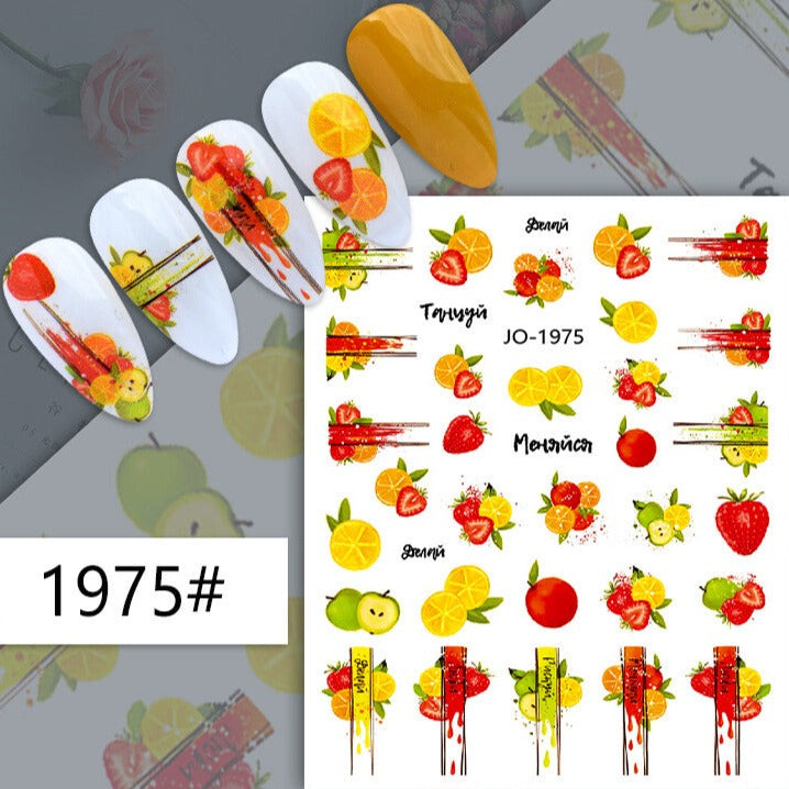 Nail Sticker - 1975 - Fruit – Madz Nail & Beauty