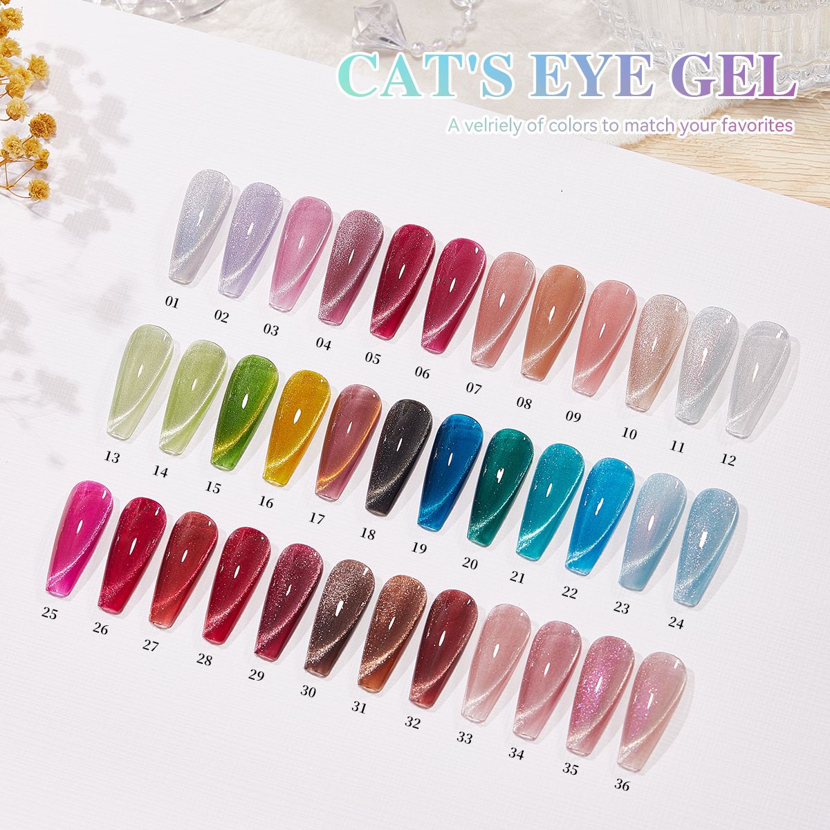 Vendeeni - Cat Eye - UV Gel Polish - Hema Free – Madz Nail & Beauty