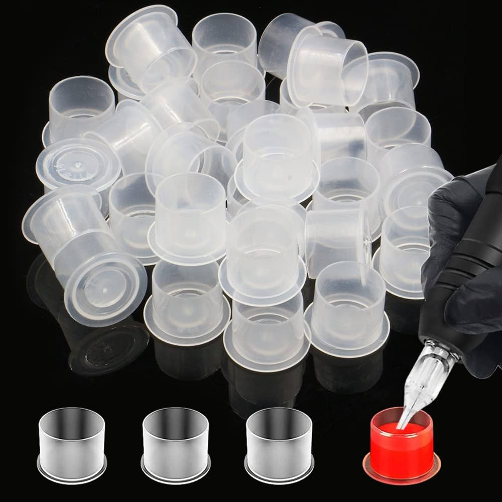 Tattoo Ink Caps - 10pcs – Madz Nail & Beauty