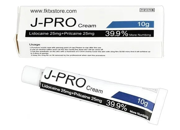 J-Pro - Anaesthetic / Numbing Cream - 10g – Madz Nail & Beauty
