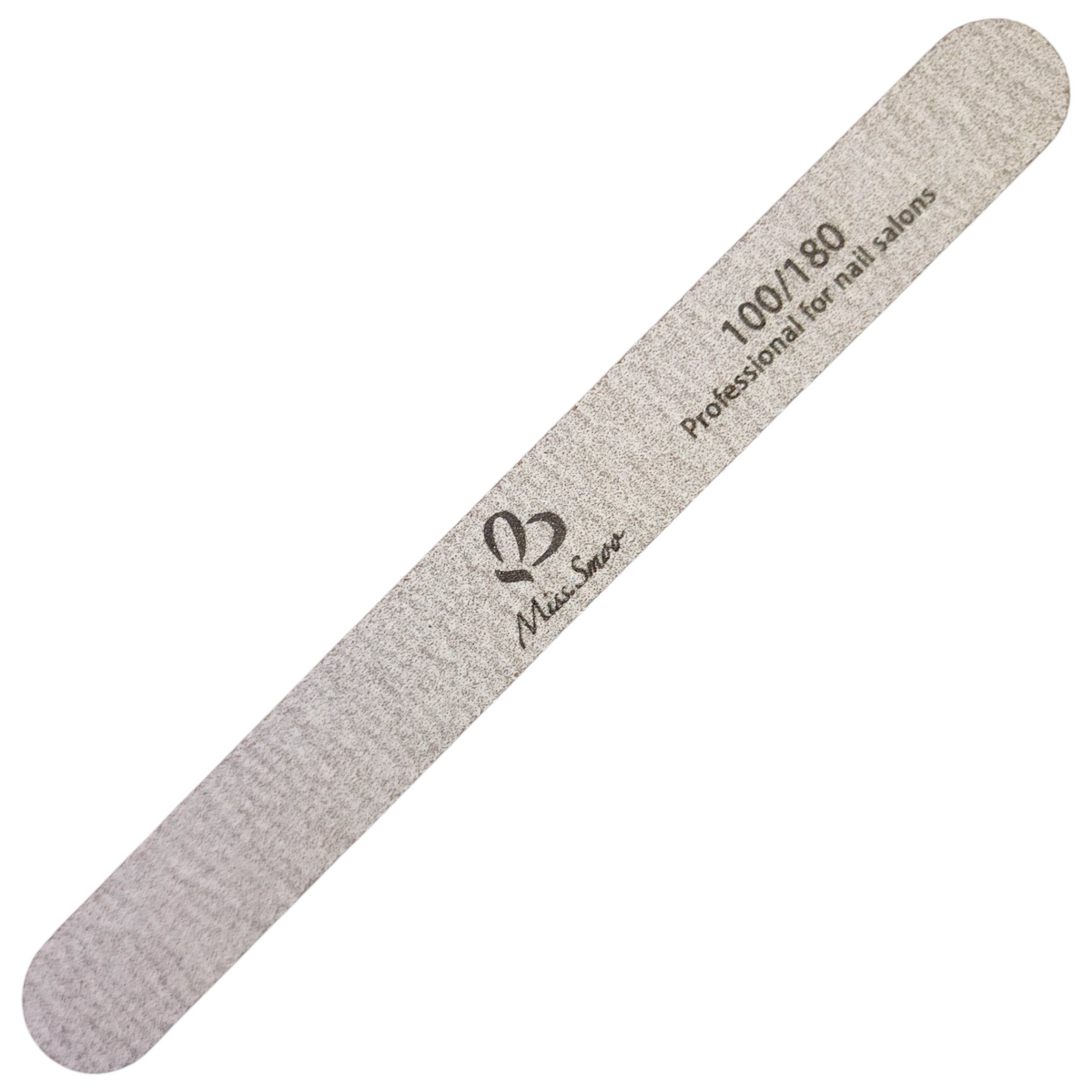 File - Straight - Grey - 80/100 - 1pcs – Madz Nail & Beauty