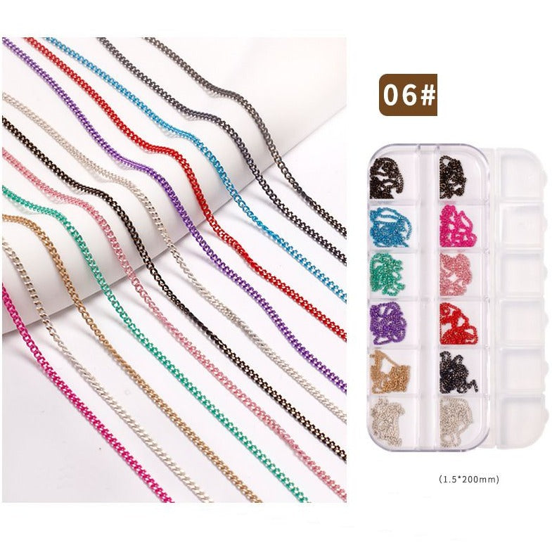 Chain Nail Decoration - #6 – Madz Nail & Beauty