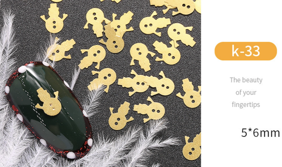 Décor - Christmas K-33 - 50pcs (Buy 1, Get the same 1 Free) – Madz Nail ...